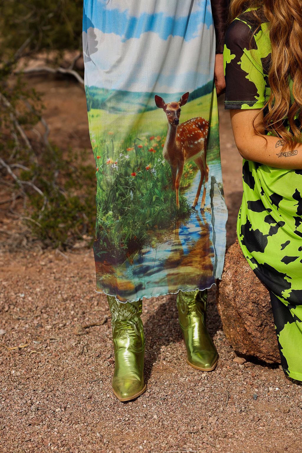 That's Cute Doe Mesh Skirt – Burnt Toast