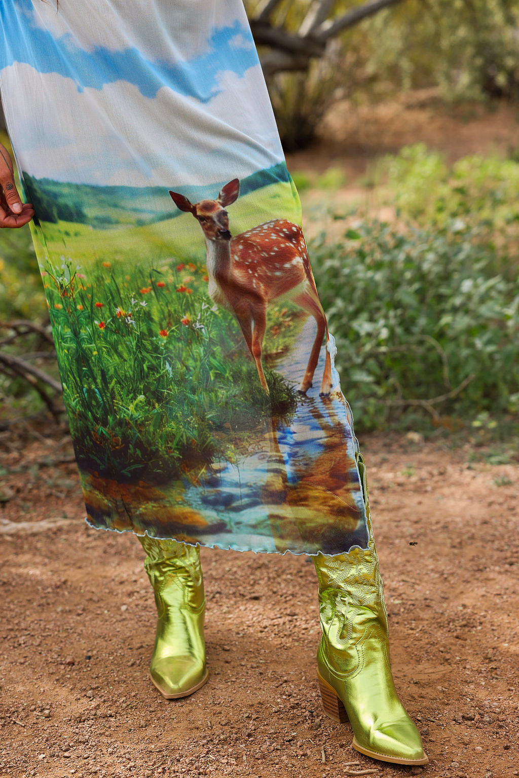 That's Cute Doe Mesh Skirt – Burnt Toast